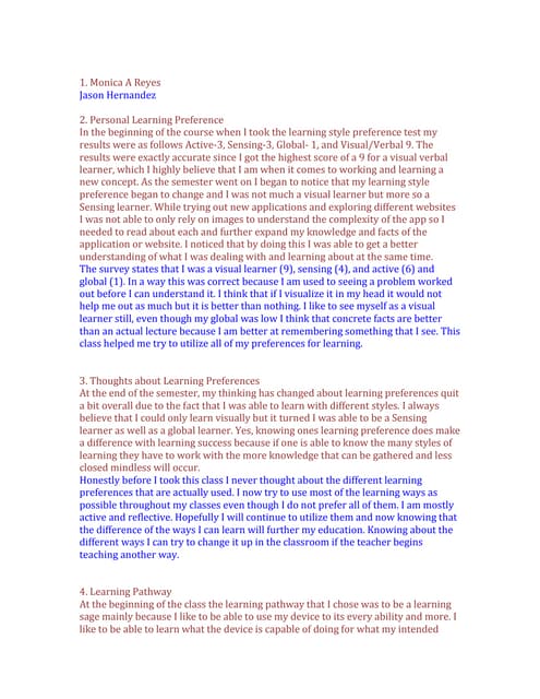 Midterm Reflection | PPT