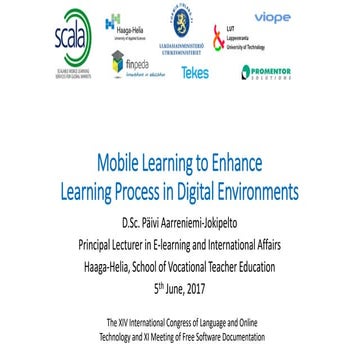 A Proposed PST Model for Enhancing E-Learning Experiences | PPT