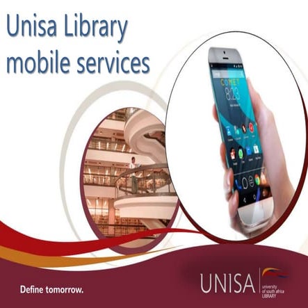 Mobile library libguide | PPTX | Smartphones | Consumer Electronics