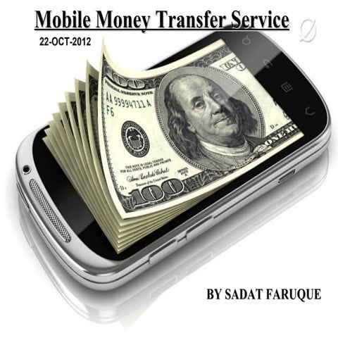 Mobile Money Transfer (MMT) | PPT