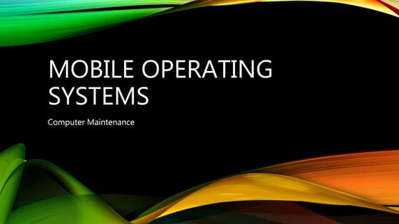 Android operating system | PPT