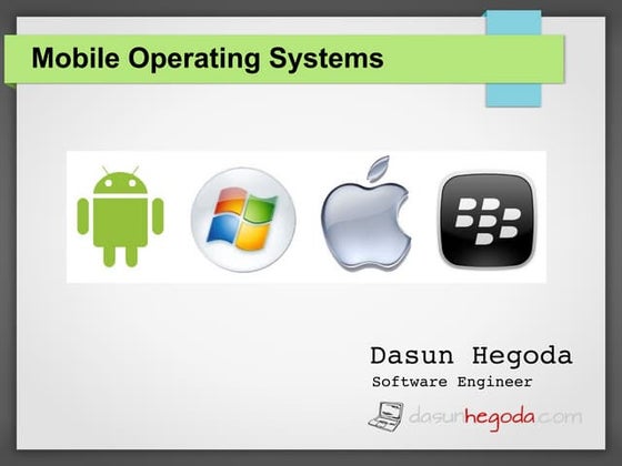 MOBILE OS | PPT