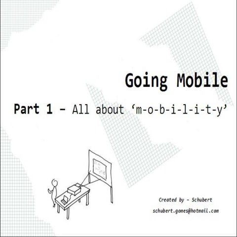 Going Mobile (Part 1 - Mobile Concepts) | PPT
