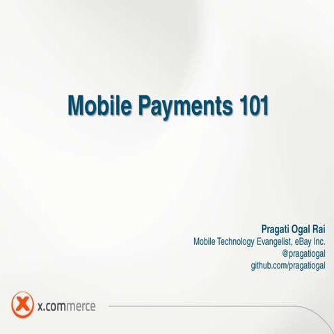 Mobile payments 101 | PPTX