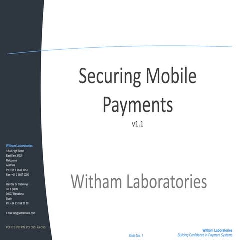 Securing embedded systems (for share) | PPTX