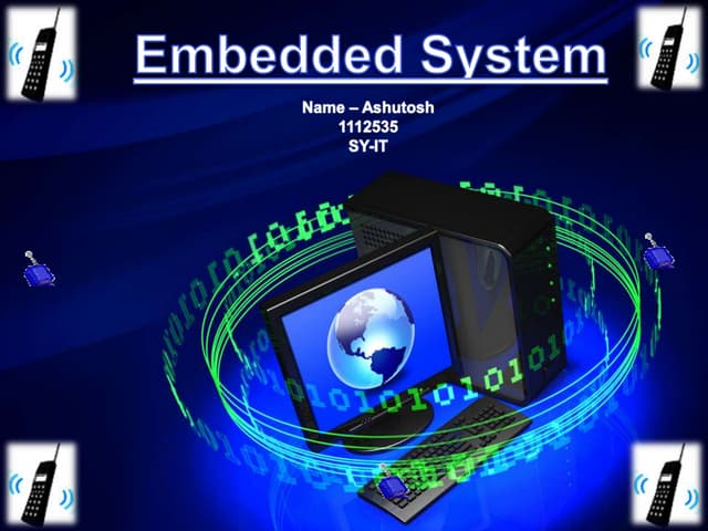 Embedded Systems using Microwave oven | PPTX