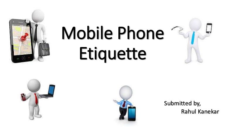Mobile phone etiquette