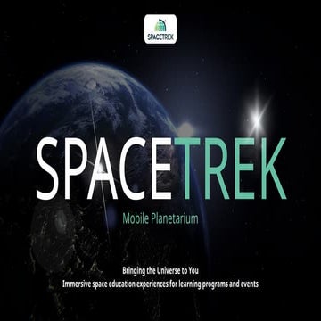 Dome Planetarium Experience by SpaceTrek. | PPTX