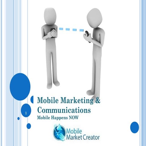 Mobile Presentation Basic Sales Ppt