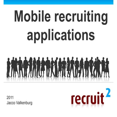 12 Mobile Recruiting Applications | PDF