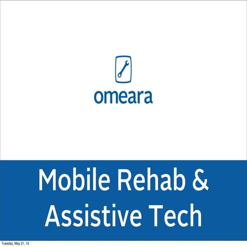 Mobile Rehabilitation & Assistive Tech | PDF