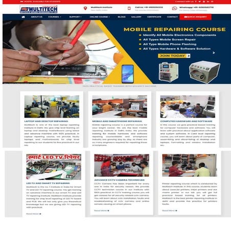 MOBILE REPAIRING COURSE IN MULTITECH INSTITUTE.COM.pptx