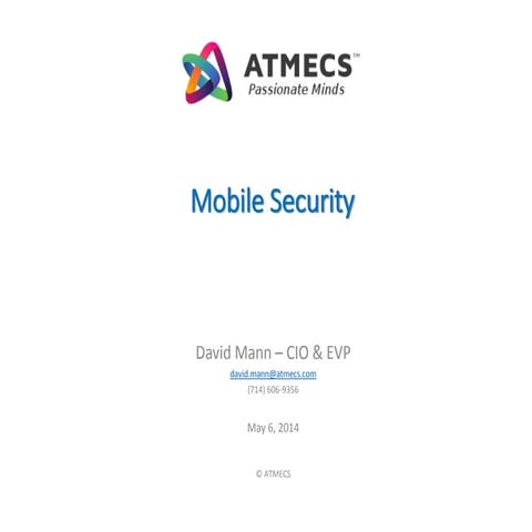 Mobile Security | PDF