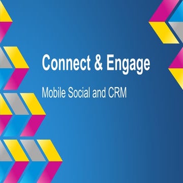 Mobile social crm | PPT