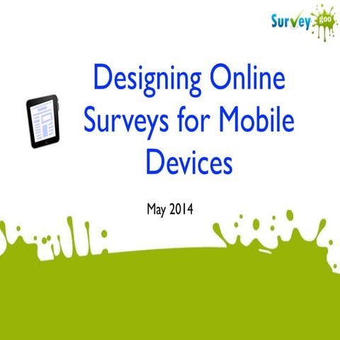 Mobile surveys | PDF