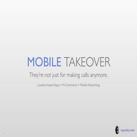 Mobile: Location Based Advertising | PPTX