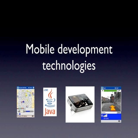 Mobile Technologies | PPT