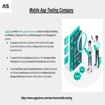 Mobile Testing Company | PPTX