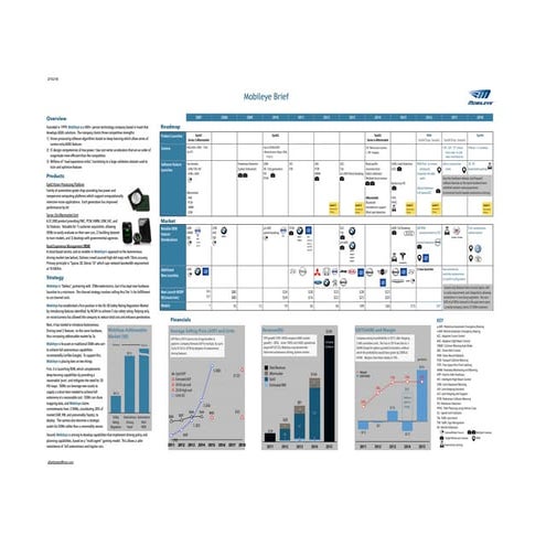 Mobileye brief | PDF