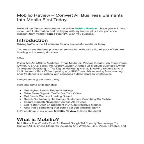 Your step by step guide to Tapmob.io 2024 SIDEHUSTLE GUIDE | PDF