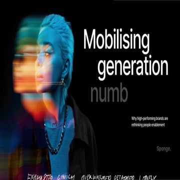 Mobilising Generation Numb in society - genz | PDF