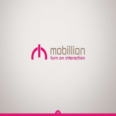 Mobillion bedrijfspresentatie 2011 | PPTX