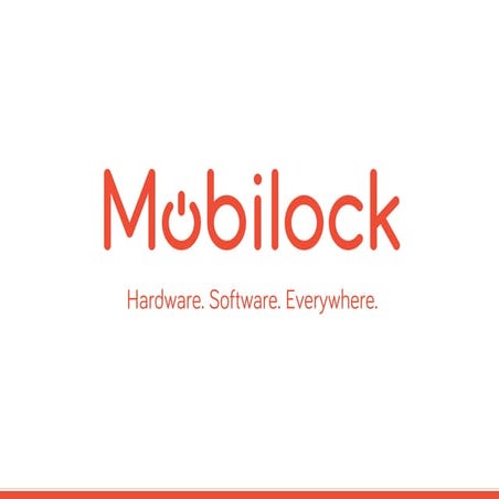 Mobilock presentatie 2016 | PDF