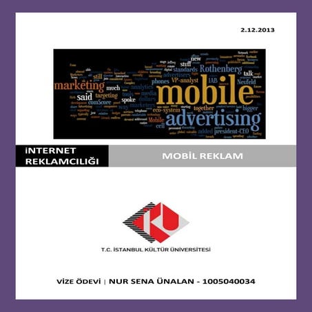 Mobil Reklam | DOCX
