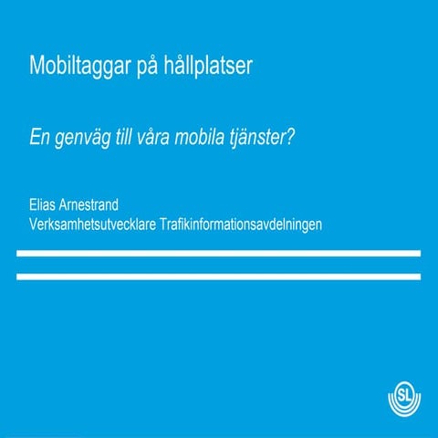 Mobiltaggar | PPT
