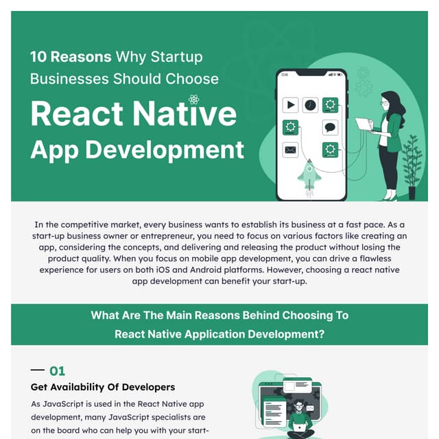 10 Reasons Why Startup Businesses Should Choose React Native App