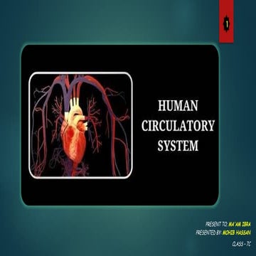 Human Circulatory System and Heart ppt.pptx