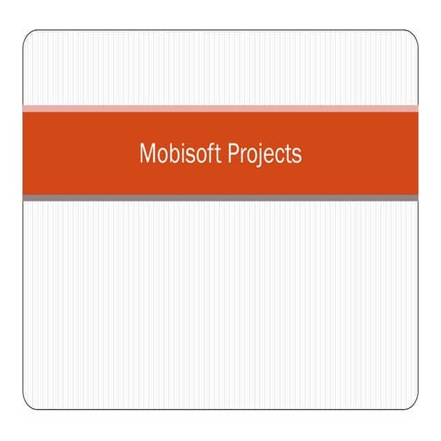 Mobisoft Infotech Iphone And Android Apps Portfolio Ppt