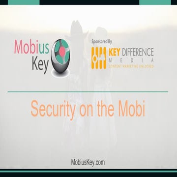 Mobius Key_Scene 8_Security On The Mobi | Fiction | Hollywood | PPT