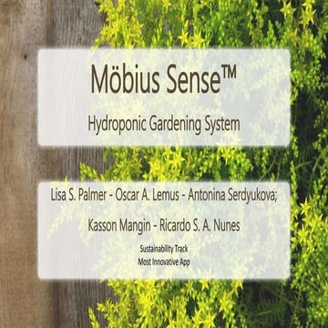 Mobius Sense Pitch Deck | PPT