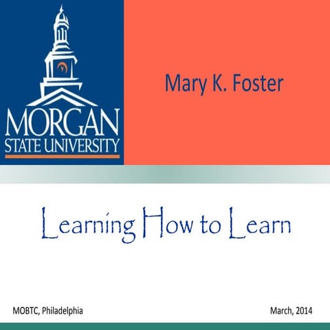 Learning How To Learn | PPT