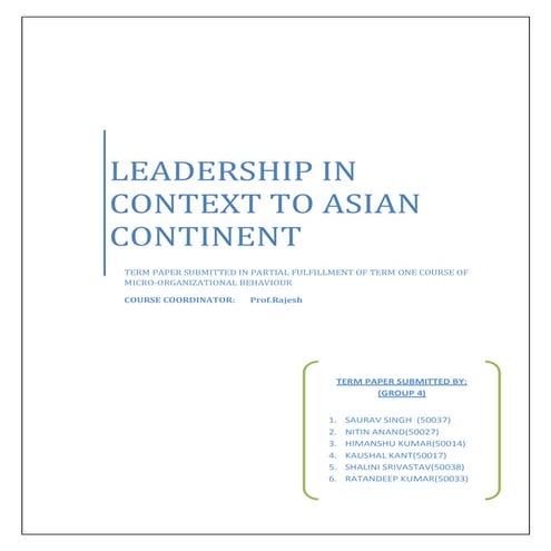 Mob term paper group 4 | PDF