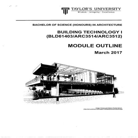 SEM 5 : BUILDING TECHNOLOGY 1 MODULE OUTLINE | PDF | Technology & Computing