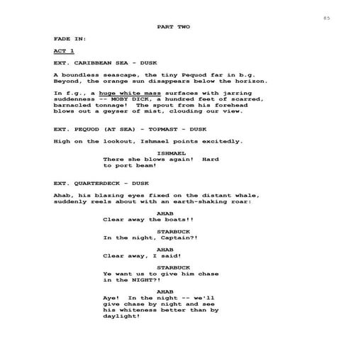 Moby Dick part 2 | PDF
