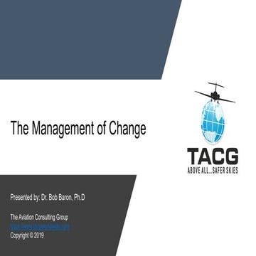 The Management of Change (MOC) in Aviation | PDF