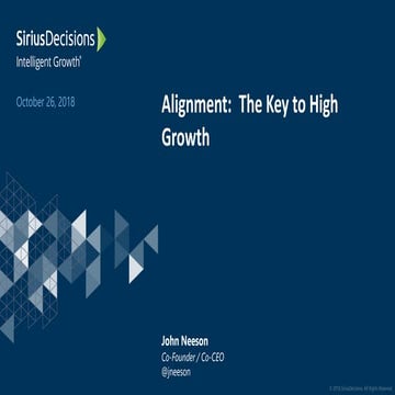 Alignement: The Key to High Growth | PDF