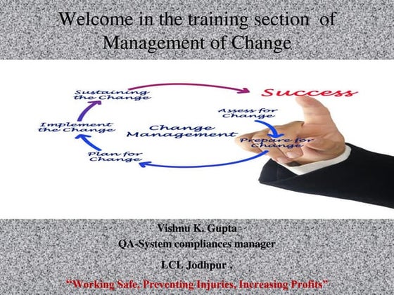 Training module 4 m change | PPT