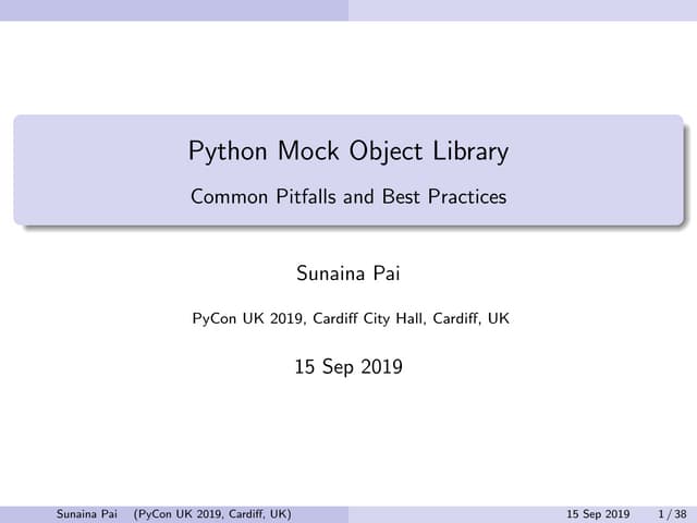 Python Mock Object Library Common Pitfalls And Best Practices 4857