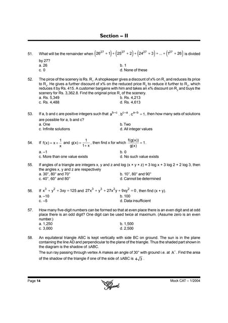 Mathematics Quiz - Tie Breakers | PPTX