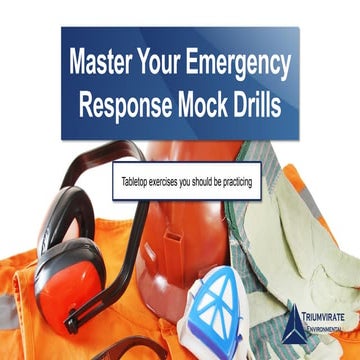 Mock Drills in Hospitals- How to conduct mock drills? | PPTX