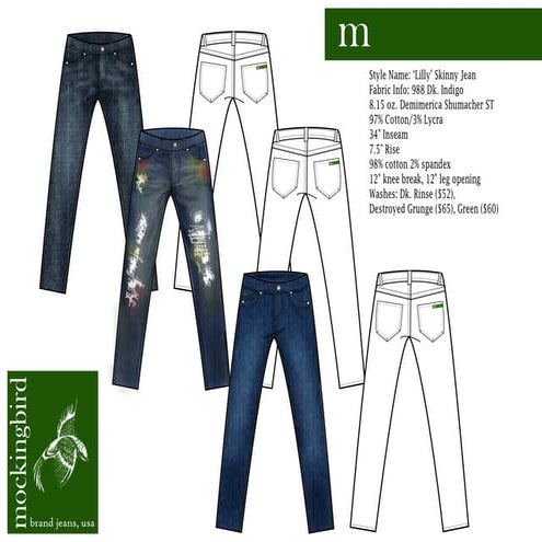 Mockingbird Brand Jeans Stella Straight | PDF