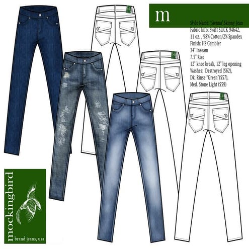 Mockingbird Brand Jeans Sienna Skinny | PDF