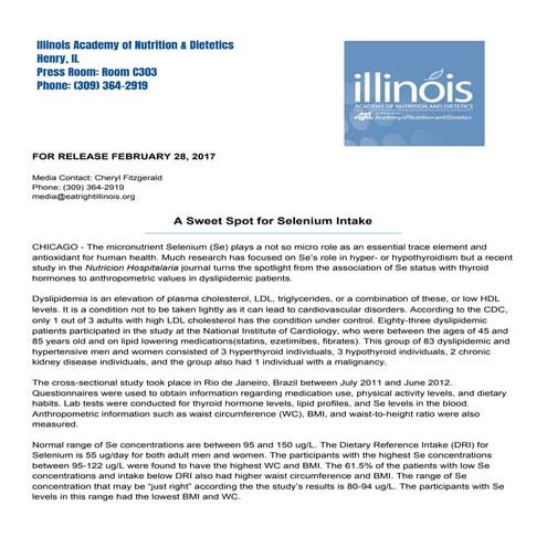 Mock press release | PDF