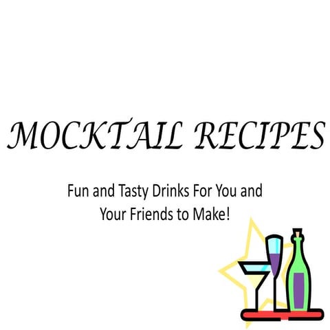 Mocktail recipes 2 | PDF