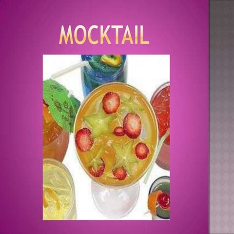 MOCKTAIL | PPT