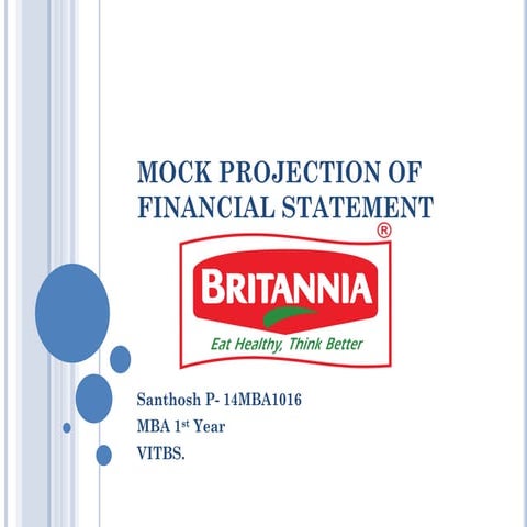 Mock take over proposal of britannia | PDF | Business Accounting ...